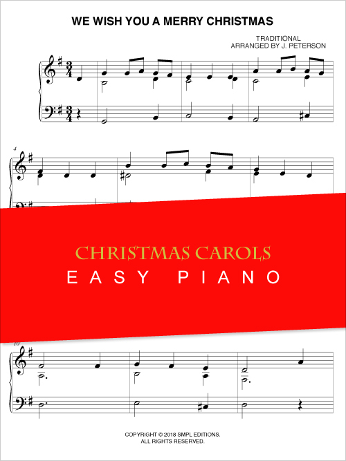 We Wish You a Merry Christmas - Piano - Traditional (EAN13 ...