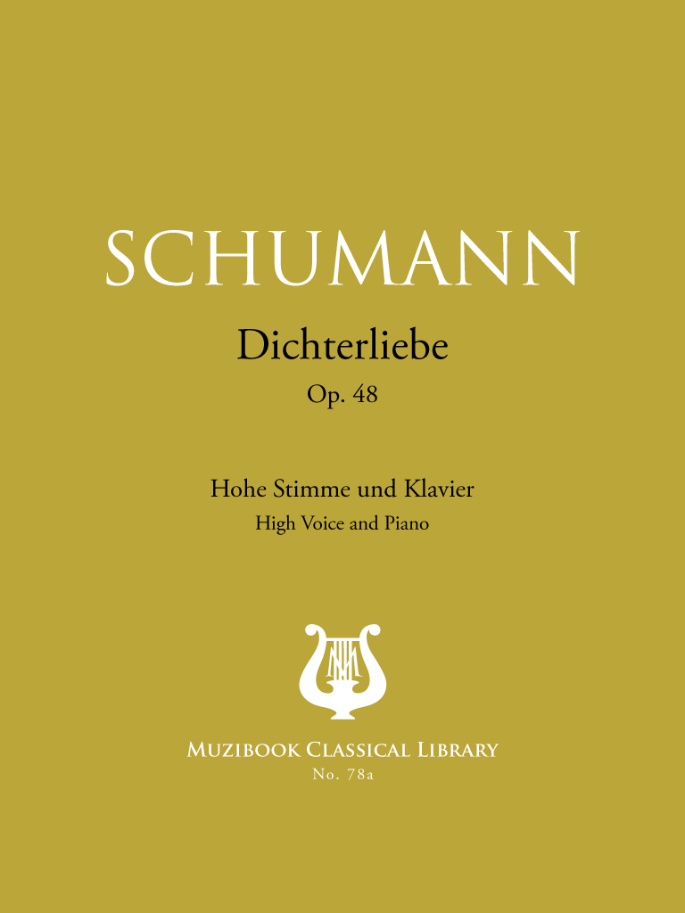 Dichterliebe Op. 48 - High Voice and Piano - Robert Schumann (EAN13 ...